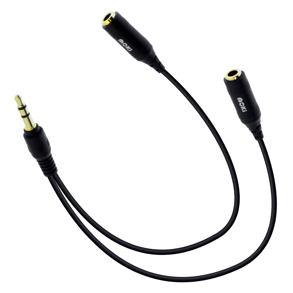 Splitter Cable 3.5mm to 3.5mm – Moki NZ Wholesale